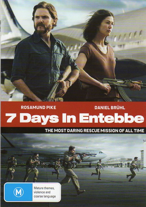 Cat. No. DVDM 1578: 7 DAYS IN ENTEBBE ~ ROSAMUND PIKE / DANIEL BRUHL. – mustangrecords