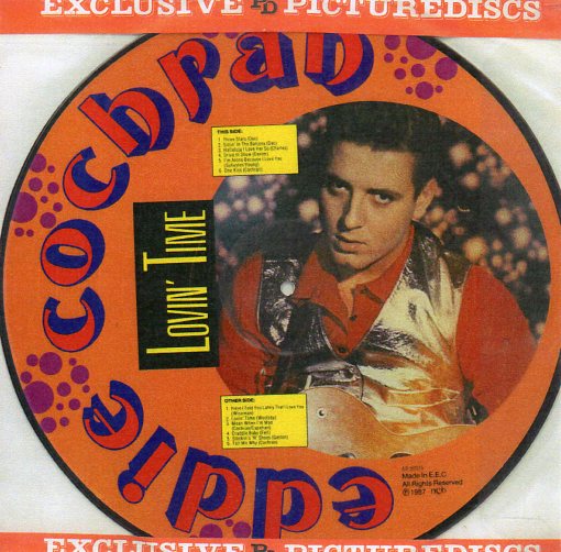 Cat. No. VV 1158: EDDIE COCHRAN ~ LOVIN' TIME (PICTURE DISC). PICTURE ...