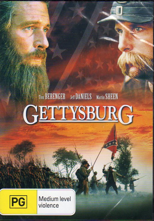 Cat. No. DVDM 1987: GETTYSBURG ~ TOM BERENGER / JEFF DANIELS / MARTIN ...