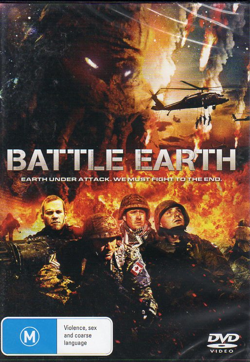 Cat. No. DVDM 1836: BATTLE EARTH ~ KEVIN JOHNSON / ADAM MUNRO / RYAN H ...