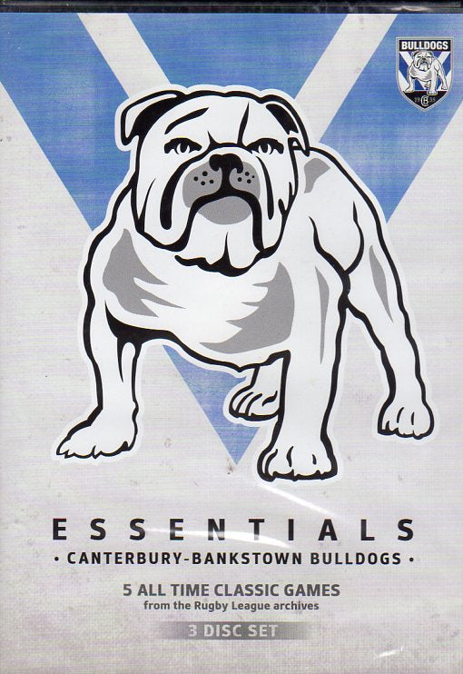 Cat. No. DVDS 1159: ESSENTIALS - CANTERBURY-BANKSTOWN BULLDOGS: 5 ALL ...