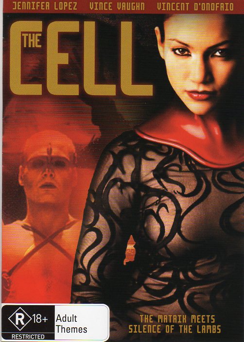 Cat. No. DVDM 1656: THE CELL ~ JENNIFER LOPEZ / VINCE VAUGHN / VINCENT ...